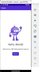 C# .NET MAUI でAndroidエミュレータで実行する手順 – マゴトログ シュミニイキル