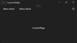 C# WinUI 3アプリでタイトルバーに戻るボタンを追加する方法 – マゴトログ シュミニイキル